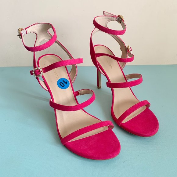 Stuart Weitzman | Shoes | New Stuart Weitzman Dazzle Gladiator 0 Sandal ...